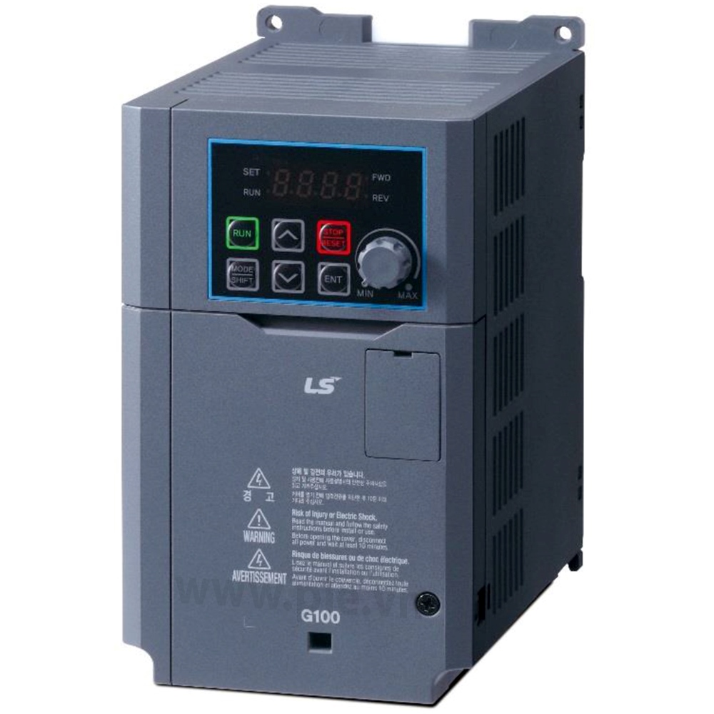 អាំងវឺរទ័រLS G100 LSLV0040G100-2EONN: អាំងវឺរទ័រ 3 ហ្វារ 4kW 5HP 17A 200V